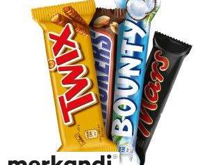 Mars Snickers Twix Bounty cikolatalar Bulgaristan S f r Urunler toptan platformu B2B Merkandi