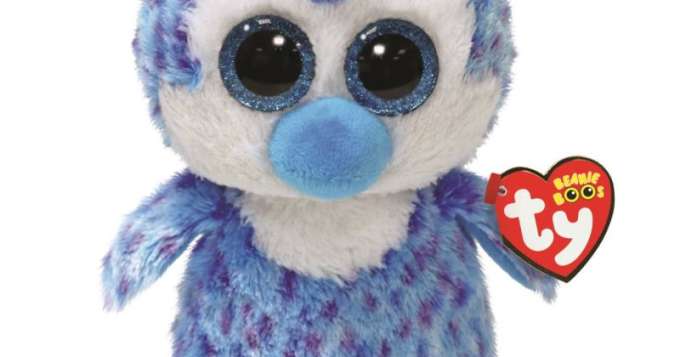 Blue penguin beanie boo store