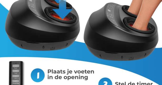 El Suvon Shiatsu Foot Massager Foot Massage Foot Massager With Air