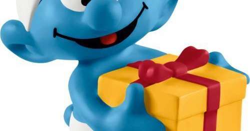 Smurf present store