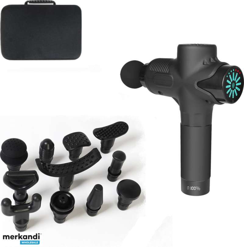 Pistolet De Massage Pro 24v 60w Batterie De 6 Heures Comprend 11